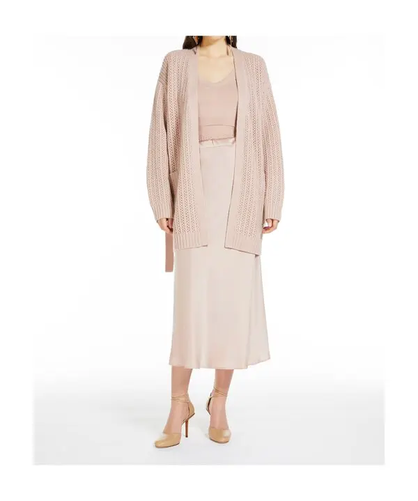Max Mara Drawstring Midi Skirt