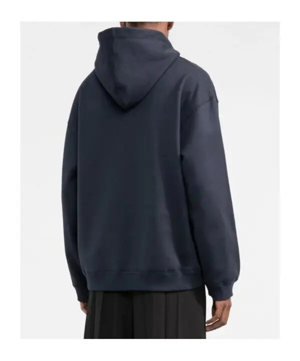 Valentino Garavani Vltn Logo Embroidered Hoodie
