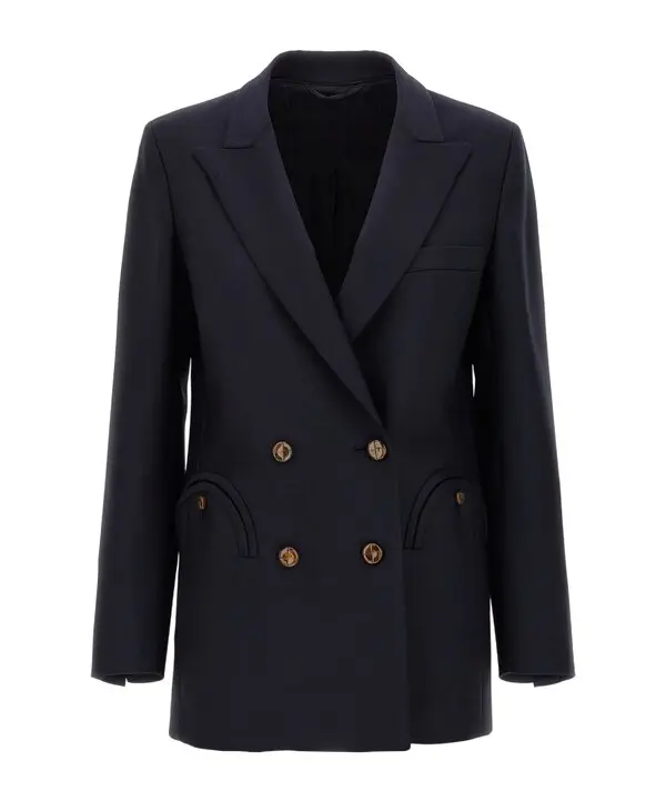 BLAZÉ MILANO First Class Double Breasted Jacket - Black