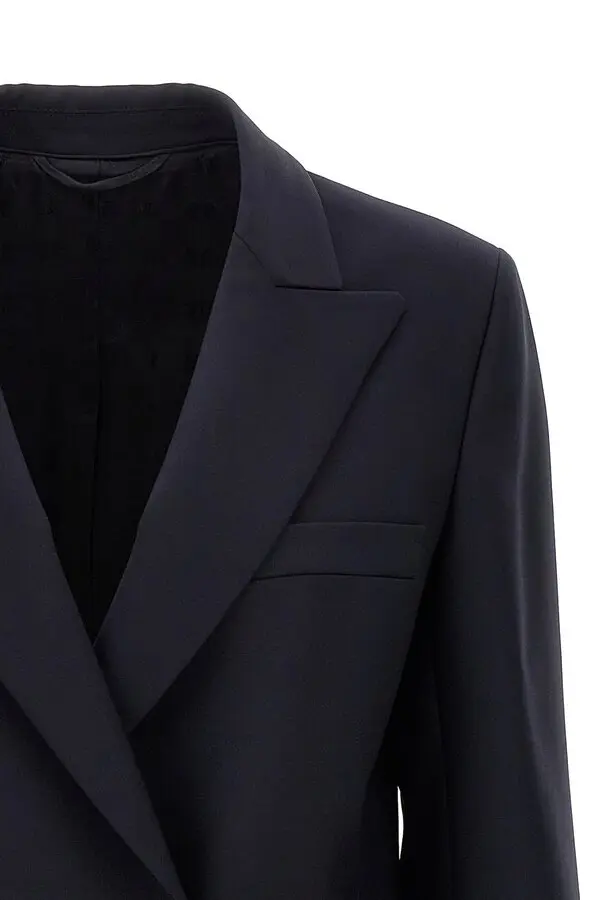 BLAZÉ MILANO First Class Double Breasted Jacket - Black