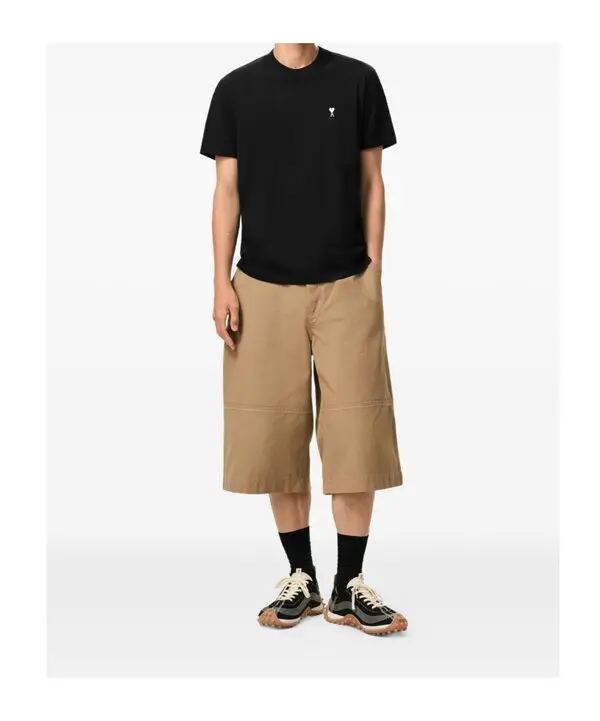 Ami Quota Logo T-shirt - Black