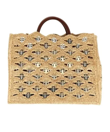 Rabanne Disc-link Top Handle Bag