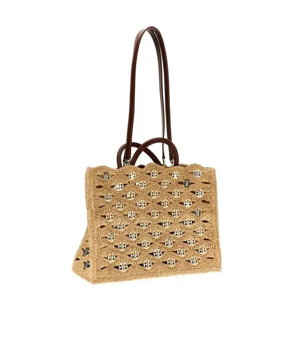 Rabanne Disc-link Top Handle Bag