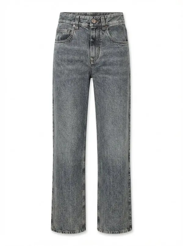 Brunello Cucinelli Belt Loops Five Pocket Jeans
