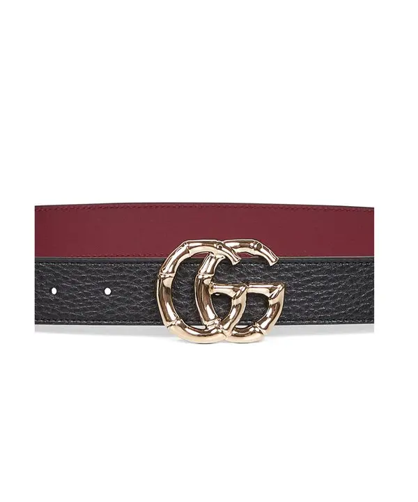 Gucci Double G Logo Plaque Belt