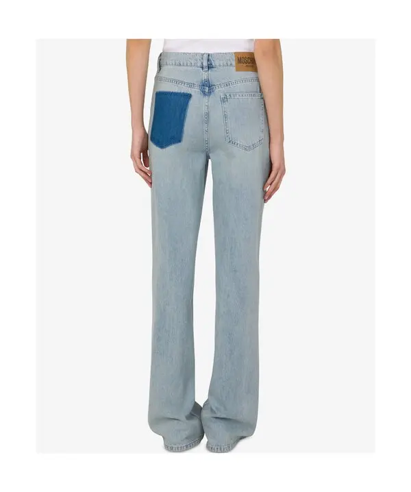 Moschino Light Wash Denim Jeans