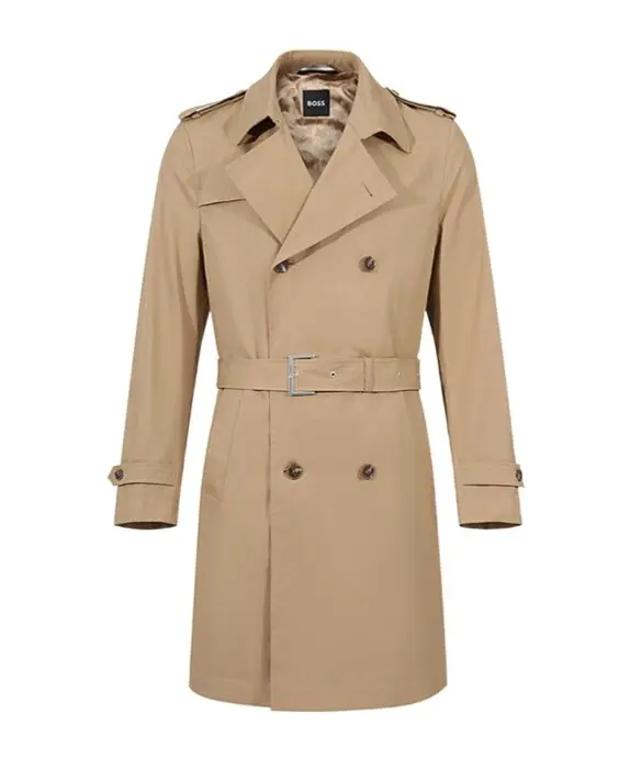 Hugo Boss Double-breasted Trench Coat