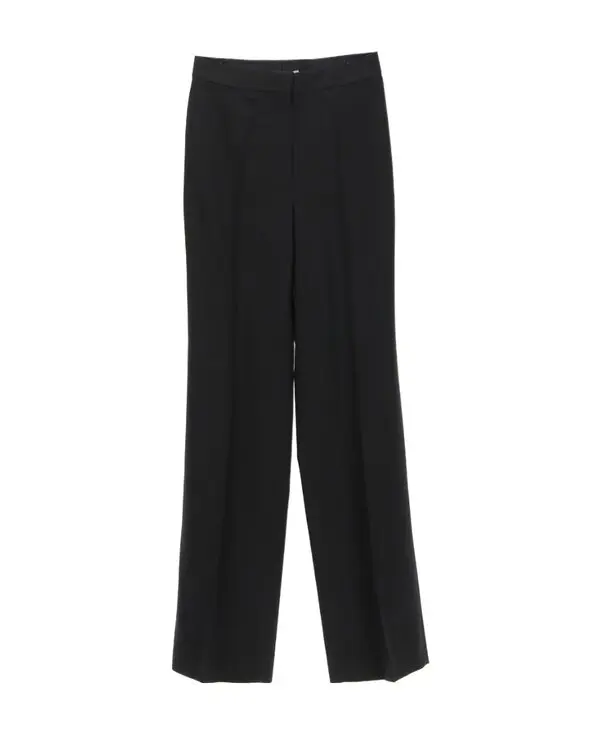 Stella McCartney Tailored Wool Flared Trousers - Black