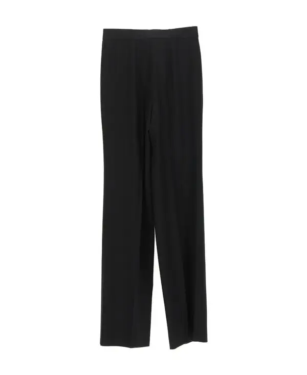 Stella McCartney Tailored Wool Flared Trousers - Black