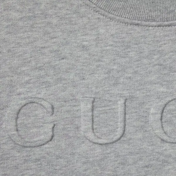 Gucci Crewneck Sweatshirt With Embossed Logo