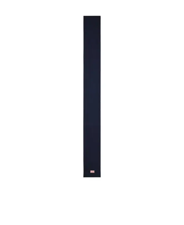 Kenzo Tag' Wool Scarf - Black