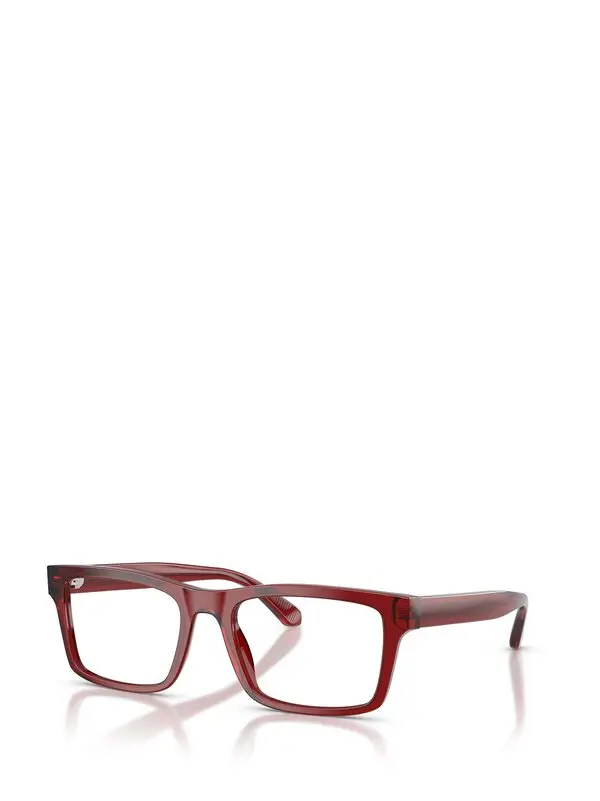 Emporio Armani Rectangular Frame Eyeglasses - Multicolor