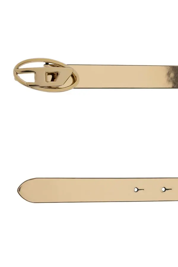 DIESEL® B-1dr Leather Belt - Nude