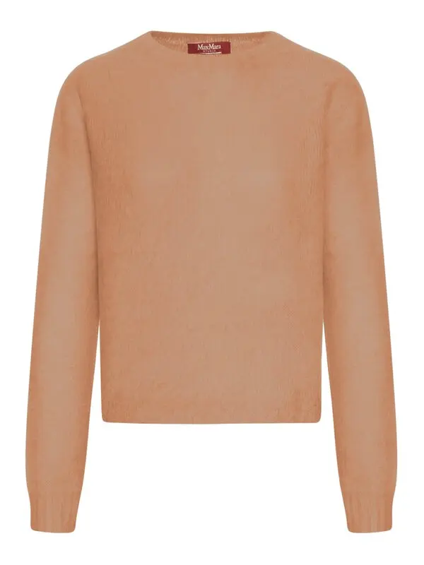 Max Mara Aceto Crew-neck Sweater - Nude