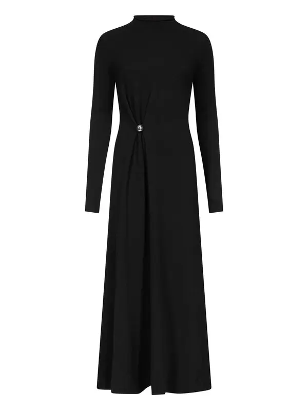 Loulou De Saison Lucero Maxi Dress - Black