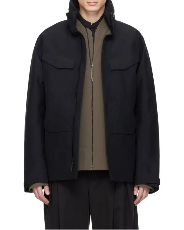 Veilance Field Windbreaker Jacket - Black