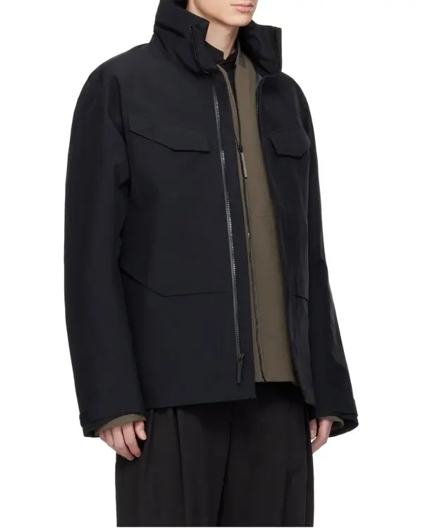 Veilance Field Windbreaker Jacket - Black