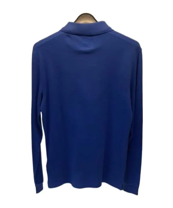 Emporio Armani Logo Long-sleeved Polo Shirt