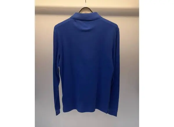 Emporio Armani Logo Long-sleeved Polo Shirt