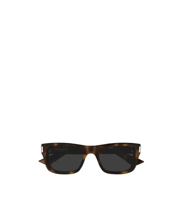 Saint Laurent Rectangle Frame Sunglasses - Black