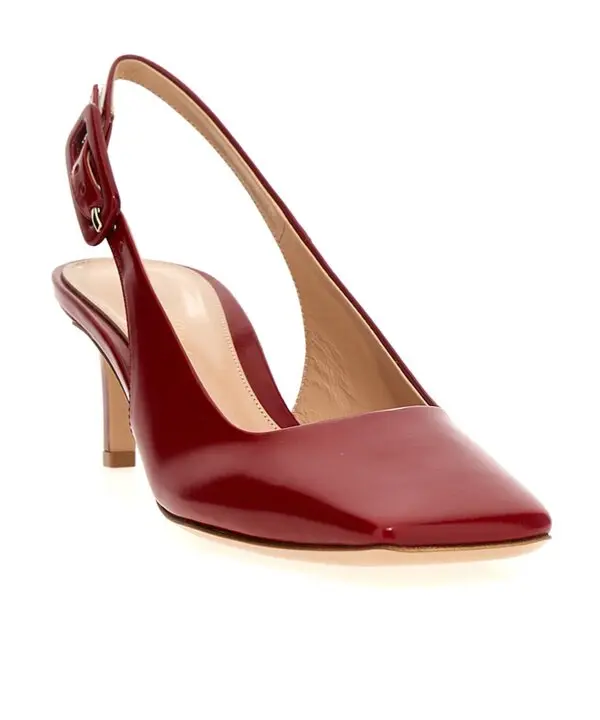 GIANVITO ROSSI Square Toe Slingback Pumps