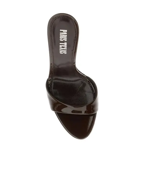 Paris Texas Slip-on High-heeled Sandals - Brown