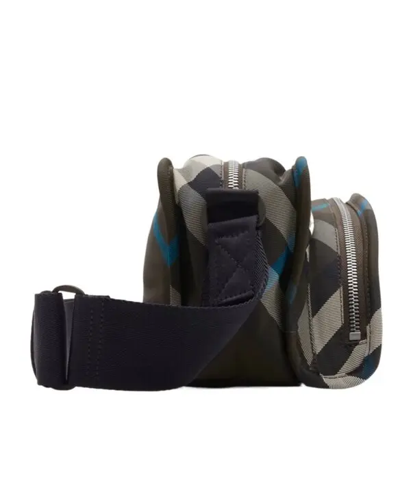 Burberry Shield Checked Camera Bag