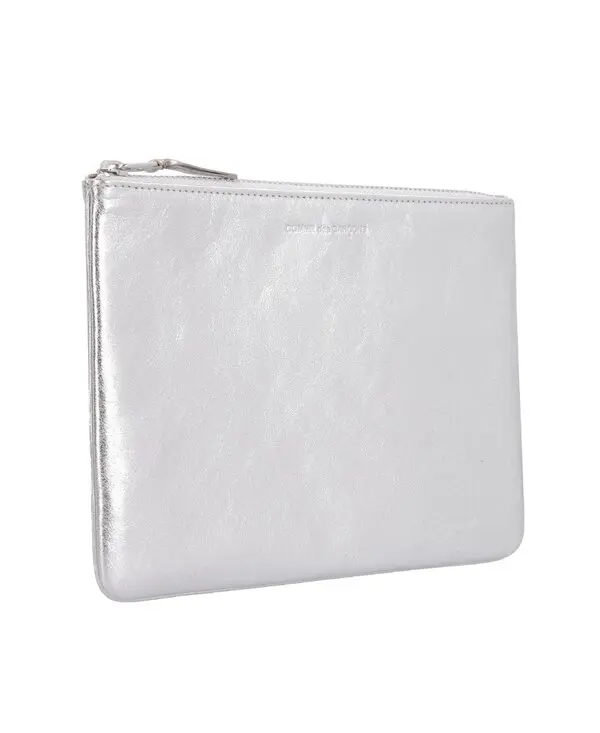 Comme Des Garçons Classic Logo Printed Pouch
