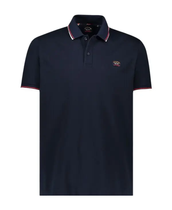 PAUL  SHARK Logo Short-sleeved Polo Shirt