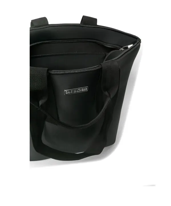 Save My Bag Top Zipper Handbag - Black