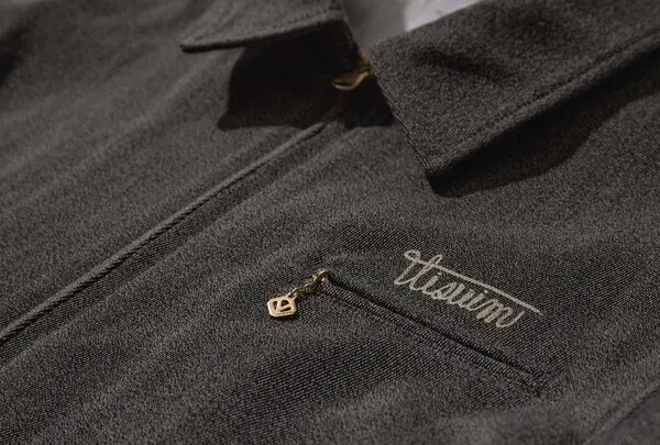 Visvim Long Sleeve Zip-up Jacket - Black