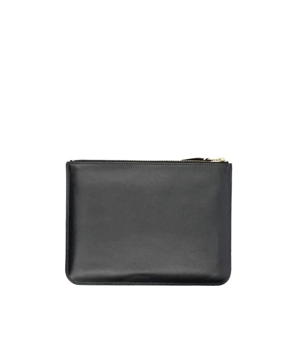 Comme Des Garçons Logo Wallet - Black