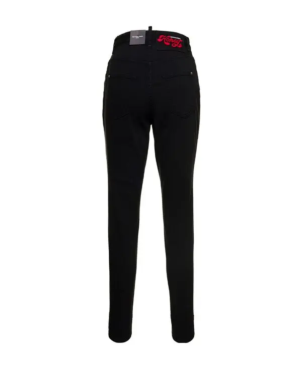 Dsquared2 Honey Dyed Curvy Baggy Jeans