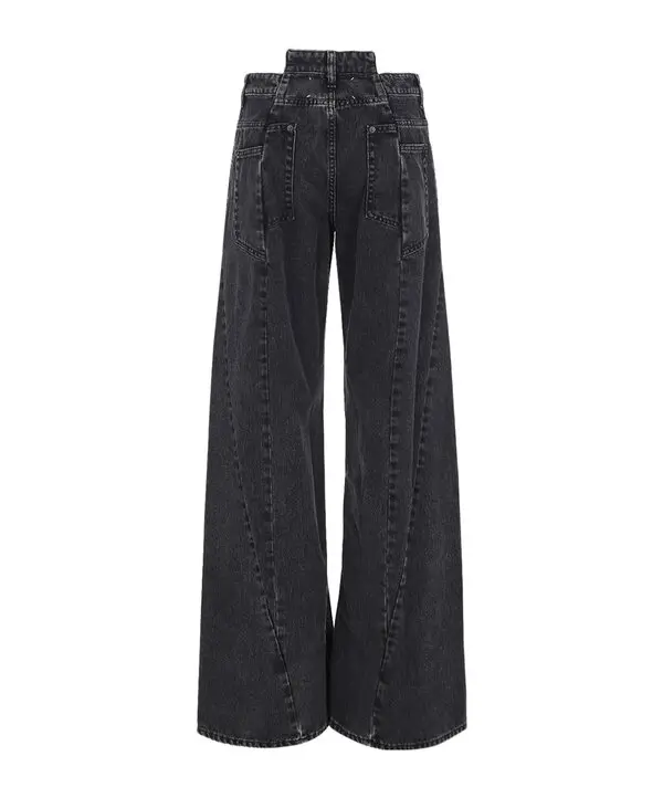 MAISON MARGIELA Wide-leg Five-pocket Jeans