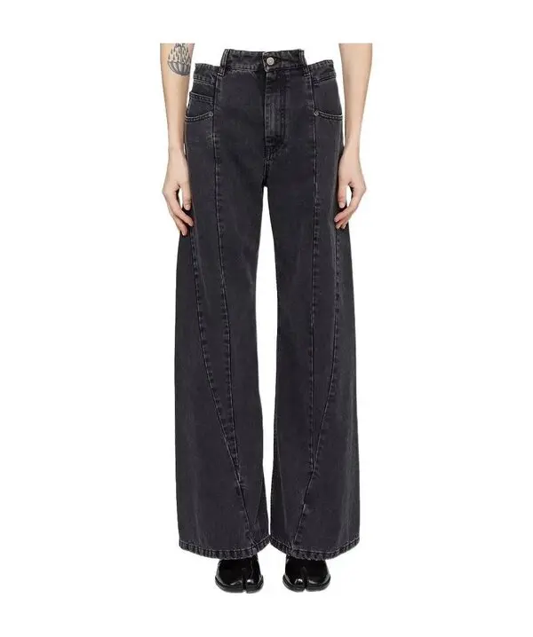 MAISON MARGIELA Wide-leg Five-pocket Jeans