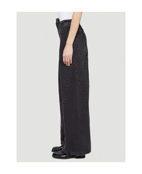 MAISON MARGIELA Wide-leg Five-pocket Jeans