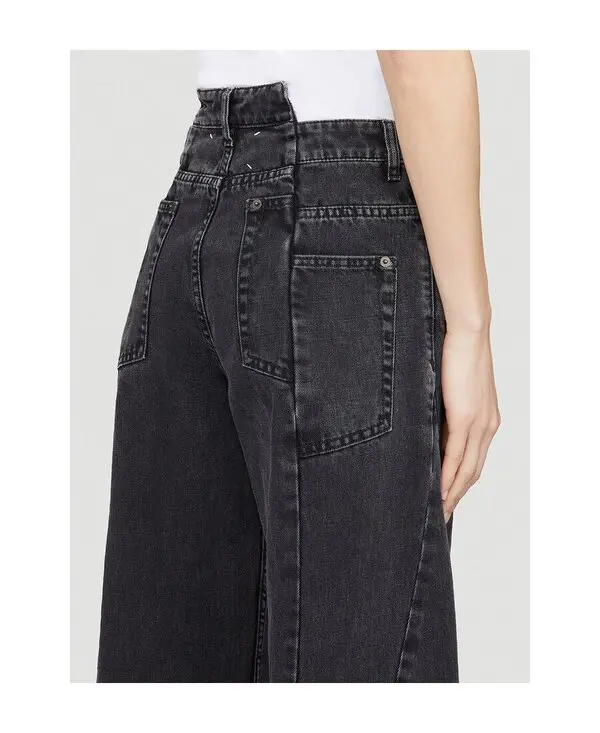 MAISON MARGIELA Wide-leg Five-pocket Jeans