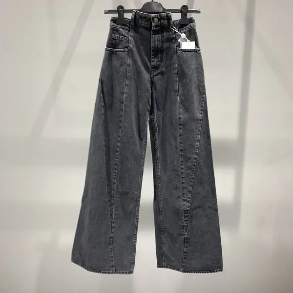 MAISON MARGIELA Wide-leg Five-pocket Jeans - No