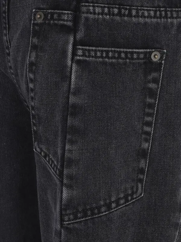 MAISON MARGIELA Wide-leg Five-pocket Jeans - No