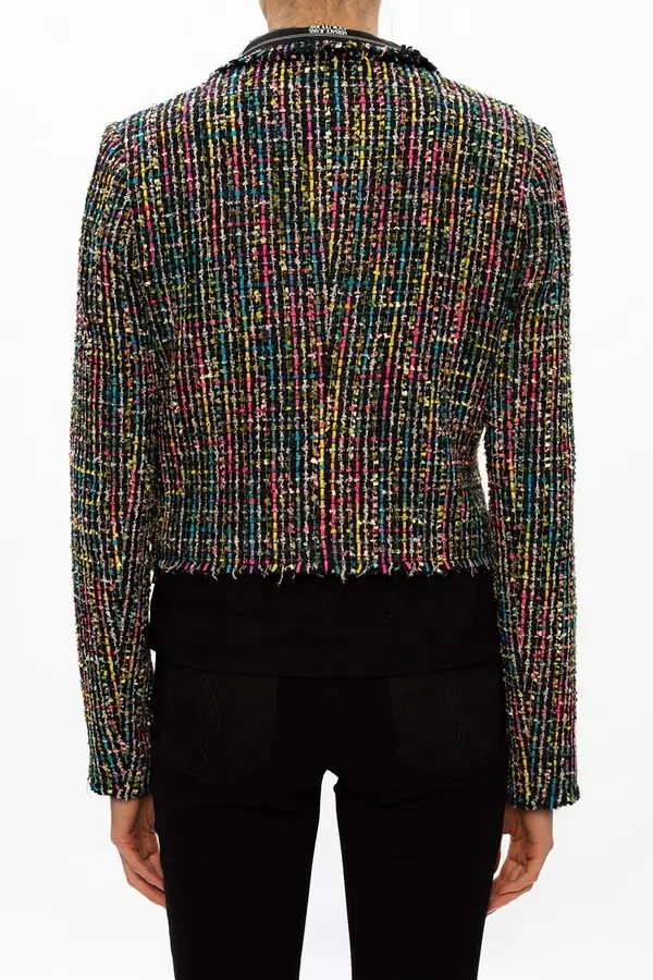 Versace Double-breasted Embroidered Jacket