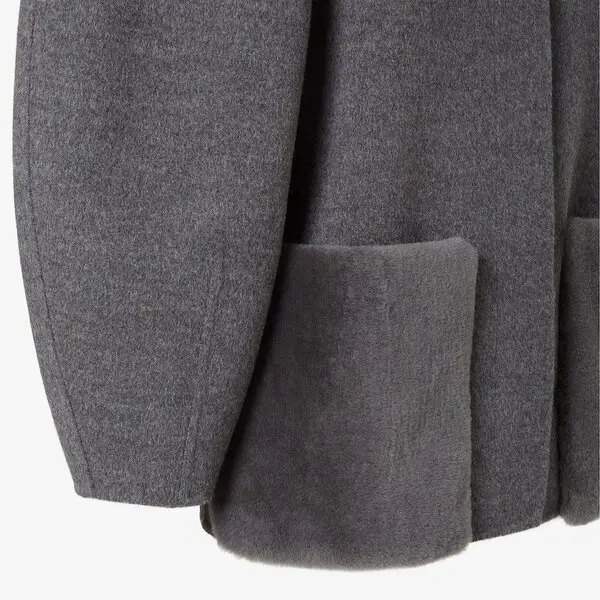 Fendi Single-breasted Cocoon Short Jacket
