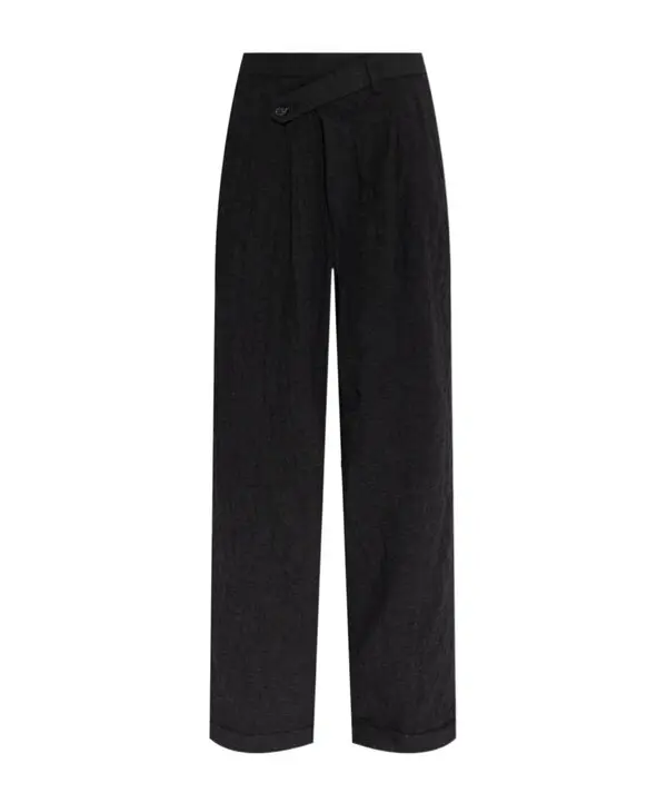 R13 Dropped-crotch Trousers - Grey