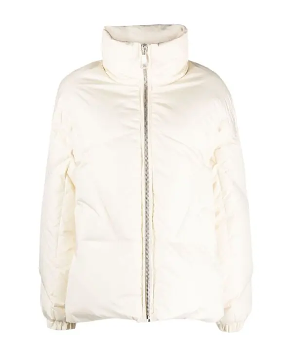Khrisjoy Zipper Long-sleeved Down Jacket