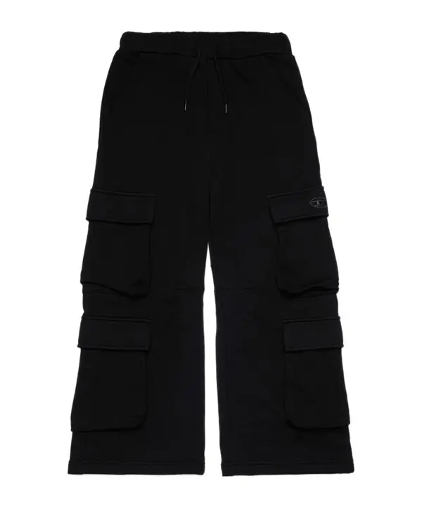DIESEL® Cotton Trousers - Black