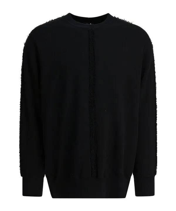 Comme Des Garçons Homme Frayed Crewneck Sweatshirt