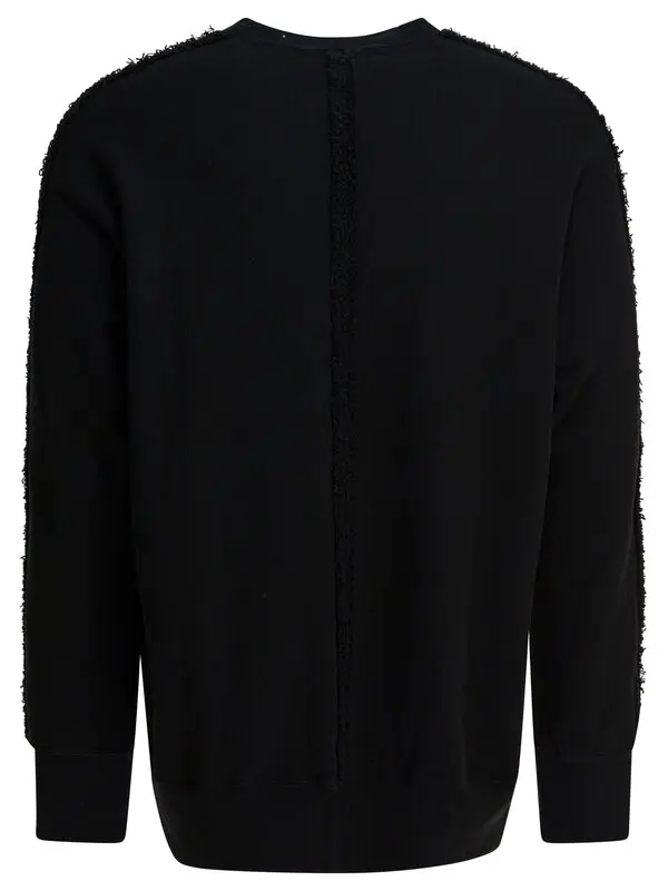 Comme Des Garçons Homme Frayed Crewneck Sweatshirt