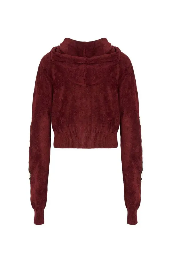 Amiri Drawstring Zip Up Hoodie