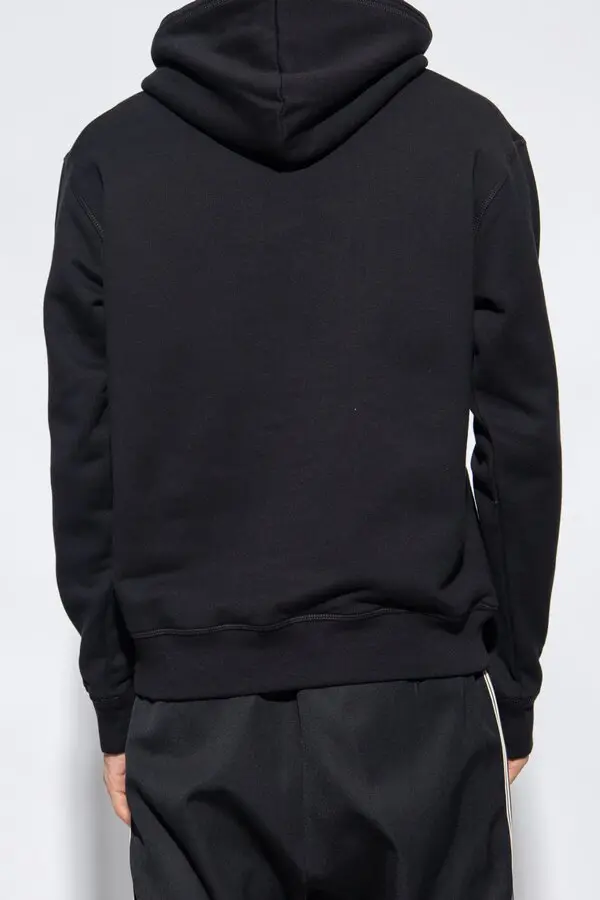Dsquared2 Logo Printed Drawstring Hoodie