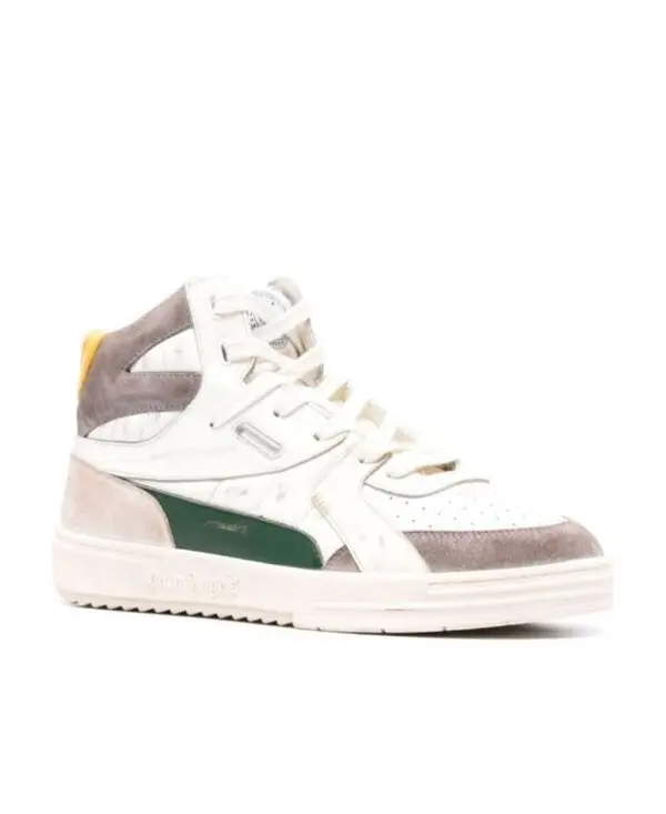 Palm Angels Round Toe Lace-up Sneakers