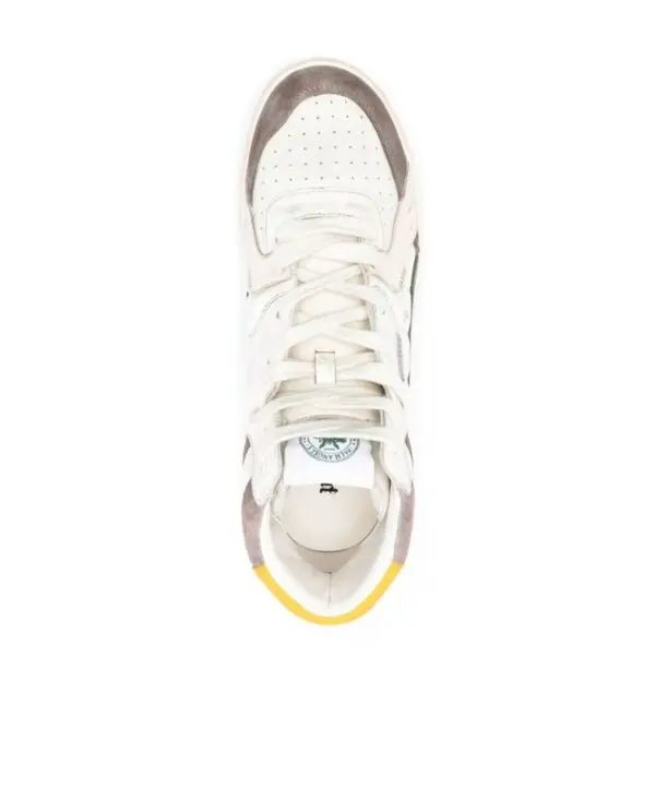 Palm Angels Round Toe Lace-up Sneakers